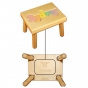 Small Name Puzzle Stool in Primary Colors - Damhorst Toys & Puzzles Inc ...