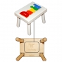 White Name Puzzle Stool in Primary Colors - Damhorst Toys & Puzzles Inc ...