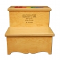 Two Step Name Puzzle Stool Primary - Damhorst Toys & Puzzles Inc Store