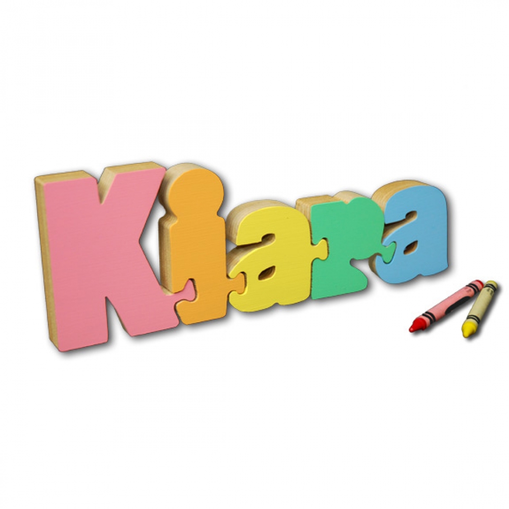 Name Train - Pastel Colors $6.95 per letter - Damhorst Toys & Puzzles ...